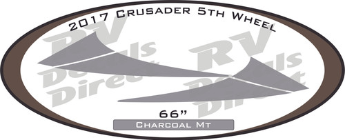 Crusader Prime Time 5th Wheel Replacement RV Decals & Graphics