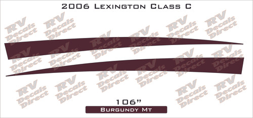 Lexington Forest River Class C Replacement RV Decals & Graphics