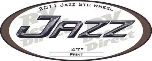 Jazz Lite Thor 5th Wheel Replacement RV Decals & Graphics