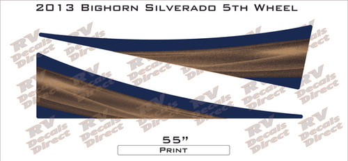 Bighorn Heartland 5th Wheel Replacement RV Decals & Graphics