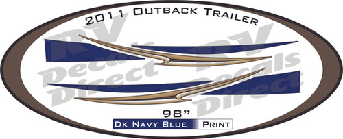Outback Keystone Travel Trailer Replacement RV Decals & Graphics