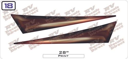 Rockwood Forest River 5th Wheel Replacement RV Decals & Graphics