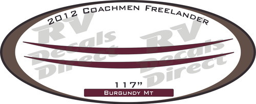 Freelander Coachmen Class C Replacement RV Decals & Graphics