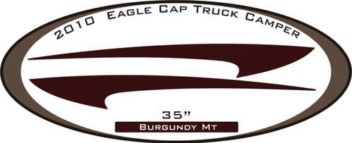 2012 Eagle Truck Cap | RV Decals Direct