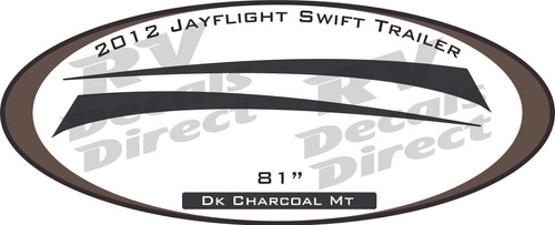 Jayflight Swift Jayco Travel Trailer Replacement RV Decals & Graphics