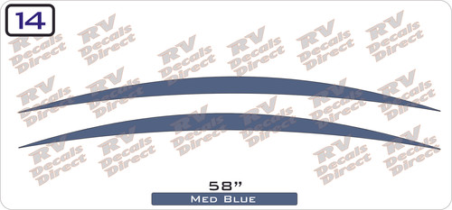 Flagstaff Forest River 5th Wheel Replacement RV Decals & Graphics