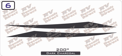 Designer Jayco 5th Wheel Replacement RV Decals & Graphics