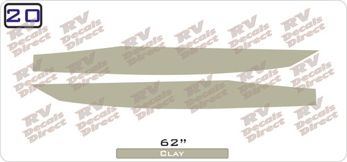 Redhawk Jayco Class C Replacement RV Decals & Graphics