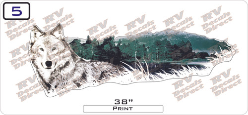 Cherokee Forest River 5th Wheel Replacement RV Decals & Graphics