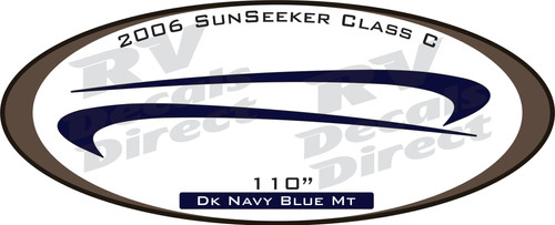2006 Sunseeker Class C | USA - RV Decals Direct
