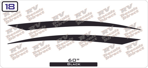 Blue Ridge Forest River 5th Wheel Replacement RV Decals & Graphics