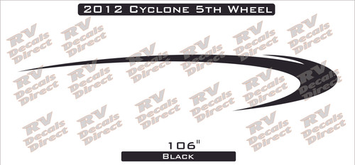Cyclone Heartland 5th Wheel Replacement RV Decals & Graphics