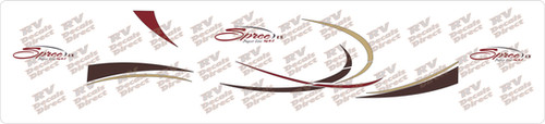 Spree KZ Travel Trailer Replacement RV Decals & Graphics