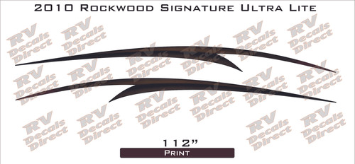 Rockwood Signature Ultra Lite Forest River Replacement RV Decals & Graphics