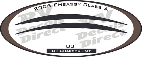 Embassy Triple E Class A Replacement RV Decals & Graphics