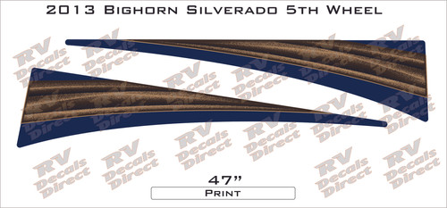 Bighorn Heartland 5th Wheel Replacement RV Decals & Graphics