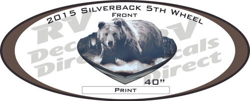 Silverback Cedar Creek 5th Wheel Replacement RV Decals & Graphics