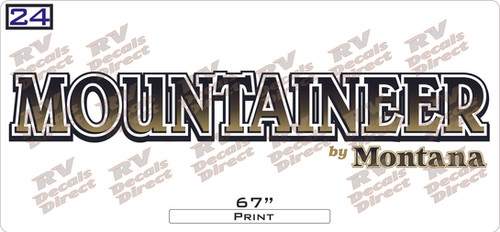 Mountaineer Keystone 5th Wheel Replacement RV Decals & Graphics
