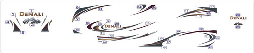 Denali Dutchmen 5th Wheel Replacement RV Decals & Graphics