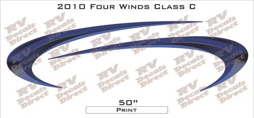Four Winds Class C Replacement RV Decals & Graphics