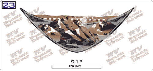 Mountaineer Keystone 5th Wheel Replacement RV Decals & Graphics