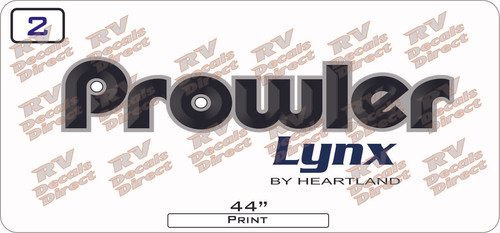 2015 Prowler Lynx Travel Trailer | USA - RV Decals Direct