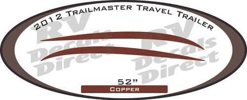 Trailmaster Gulfstream Travel Trailer Replacement RV Decals & Graphics