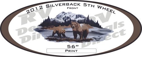 Silverback Cedar Creek 5th Wheel Replacement RV Decals & Graphics
