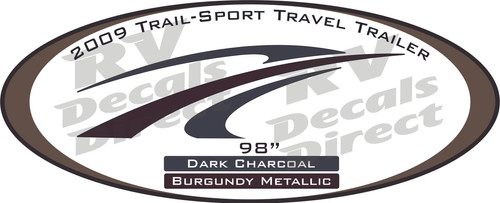 Trail Sport R-Vision Travel Trailer Replacement RV Decals & Graphics