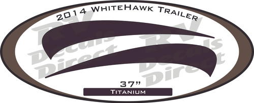 White Hawk Jayco Travel Trailer Replacement RV Decals & Graphics