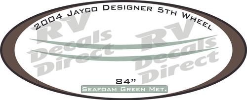 Jayco Designer 5th Wheel Replacement RV Decals & Graphics