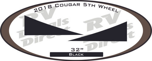 Cougar Keystone 5th Wheel Replacement RV Decals & Graphics