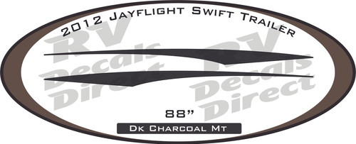 Jayflight Swift Jayco Travel Trailer Replacement RV Decals & Graphics