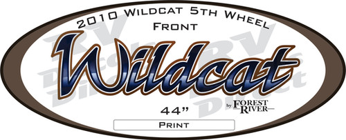 2010 Wildcat 5th Wheel | RV Decals Direct