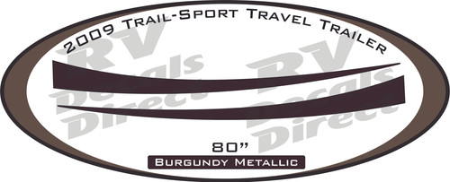 Trail Sport R-Vision Travel Trailer Replacement RV Decals & Graphics
