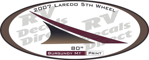 Laredo Keystone 5th Wheel Replacement RV Decals & Graphics