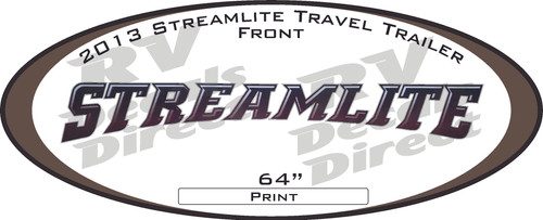 Streamlite Gulfstream Travel Trailer Replacement RV Decals & Graphics
