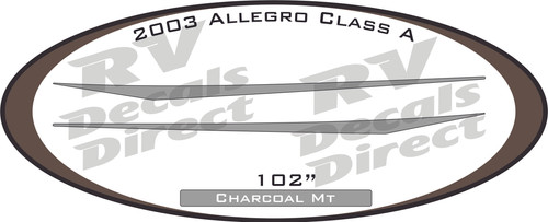 Allegro Tiffin Class A Replacement RV Decals & Graphics