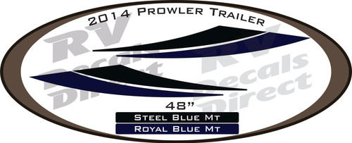 2014 Prowler Travel Trailer | RV Decals Direct