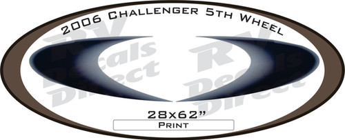 2006 Challenger 5th Wheel | RV Decals Direct
