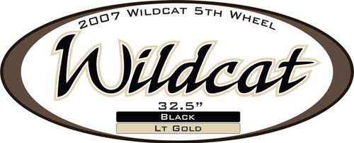2007 Wildcat 5th Wheel | RV Decals Direct