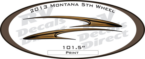 2013 Montana 5th Wheel | RV Decals Direct