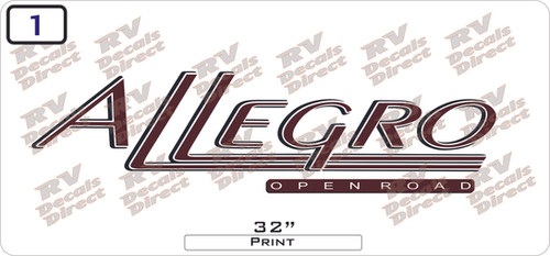 2006 Allegro Class A | USA - RV Decals Direct