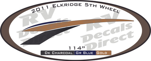 Elkridge Heartland 5th Wheel Replacement RV Decals & Graphics