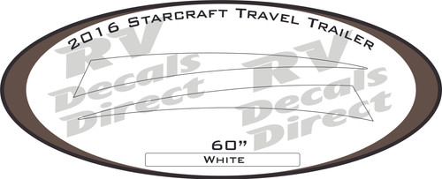 Starcraft Thor Travel Trailer Replacement RV Decals & Graphics