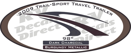Trail Sport R-Vision Travel Trailer Replacement RV Decals & Graphics