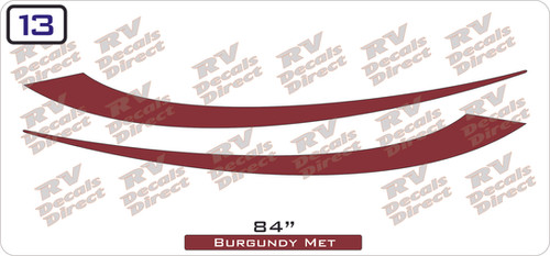 North Trail Heartland Travel Trailer Replacement RV Decals & Graphics