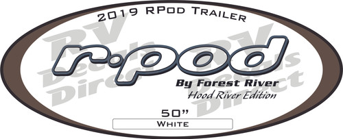 R Pod Forest River Travel Trailer Replacement RV Decals & Graphics
