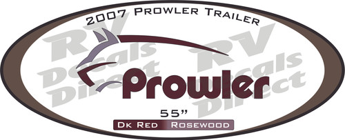 Prowler Heartland Travel Trailer Replacement RV Decals & Graphics