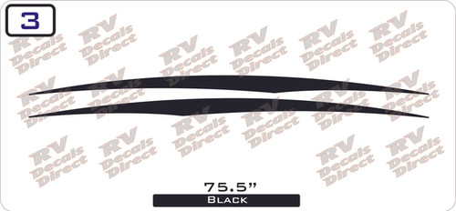 Spree Connect KZ 5th Wheel Replacement RV Decals & Graphics